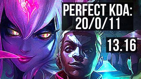 EVE Vs EKKO JNG 20 0 11 74 Winrate Legendary 6 Solo Kills KR