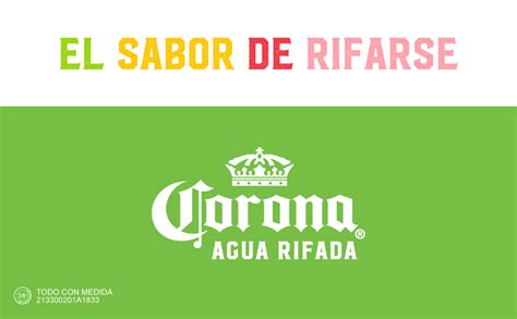 Bebida Preparada Corona Agua Rifada Mix De Sabores 24 Latas De 355 Ml