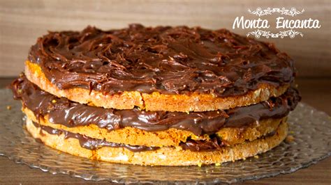 Naked Cake De Cenoura Brigadeiro Veja A Receita