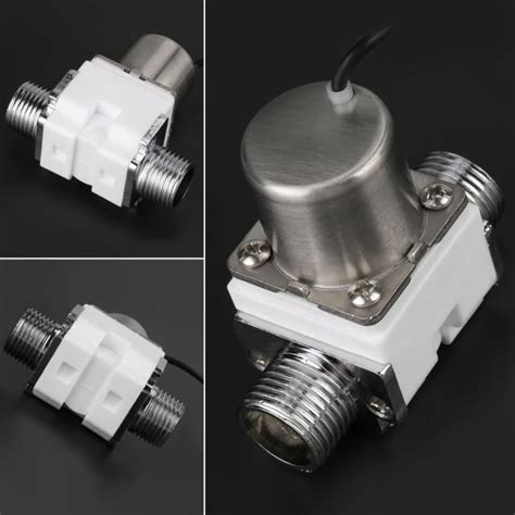 YOSOO Électrovanne Solénoïde D eau DC 4 5V 1 2 Vanne Vanne D