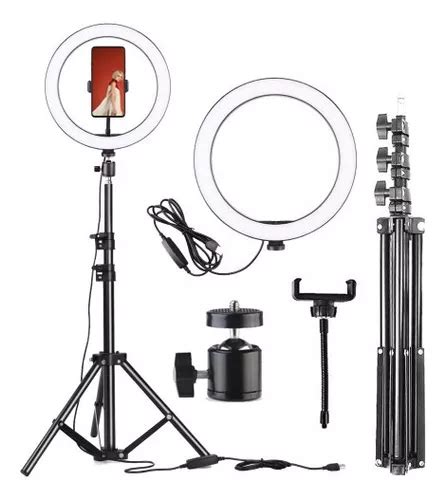 Ring Light Complete Port Til Iluminador Port Til Cm Trip M Top