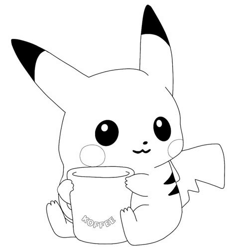 Desenhos Para Colorir Do Pikachu Bora Colorir