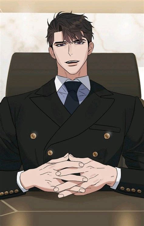 Yuri Manga Yaoi Hard Handsome Anime Guys Gay Art Black Suits