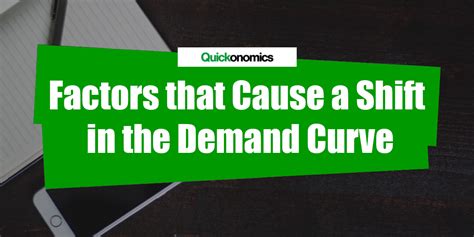 Factors That Cause A Shift In The Demand Curve Quickonomics