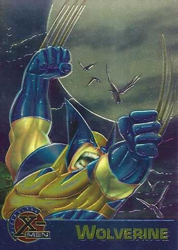1995 Fleer Ultra X Men All Chromium Checklist Trading Cards Info