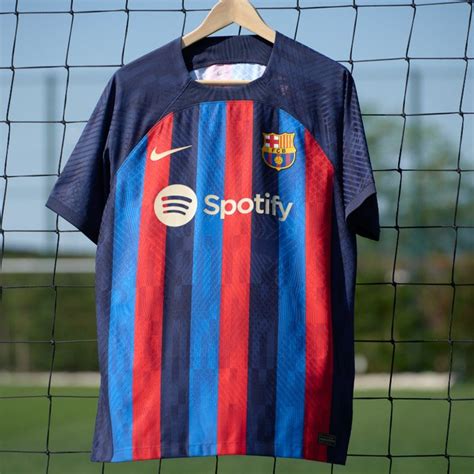 FC Barcelona Officially Unveil Long Rumoured 2022 23 Home Kits