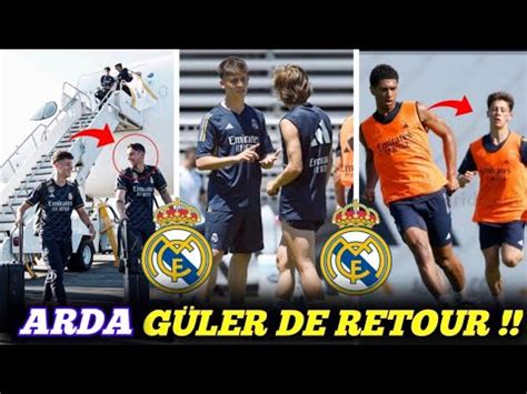 OFFICIEL ARDA GÜLER ET VINICIUS DE RETOUR DANS L EFFECTIF REAL MADRID