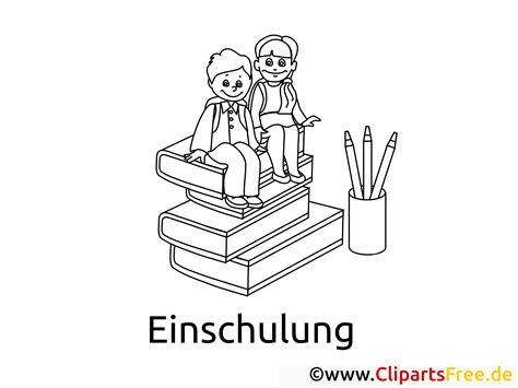 Gratis Ausmalbild Einschulung Schule
