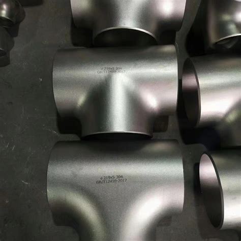 Sanitary Stainless Steel SS304 SS316L DN25 Weld Equal Tee Pipe Fittings