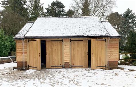 Oak Framed Garage Kit Trade Self Builds