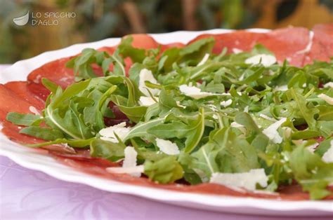Ricetta Carpaccio Di Bresaola E Rucola Le Ricette Dello Spicchio D