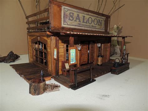 Diorama Saloon Velho Oeste Western Farwest Pe A Nica E Exclusiva