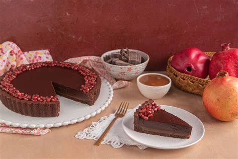 Crostata Al Cacao Con Caramello E Cioccolato Bellissima E Golosa
