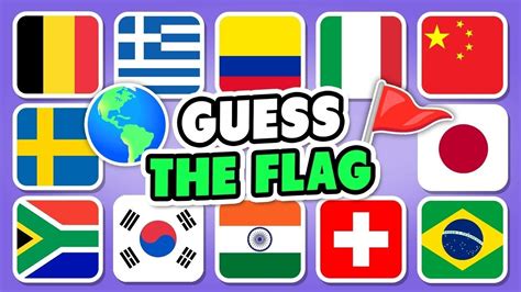 Guess The Country By The Flag Easy Level Flags Of The World Quiz