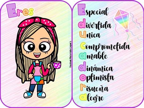 Pin De Monica Lucia Ibarra Ulloa En Preescolar Frases Para Maestros