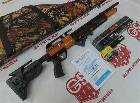 Senapan PCP PREDATOR BLACK ARMY OD 38 Dural Tactical Olah Raga