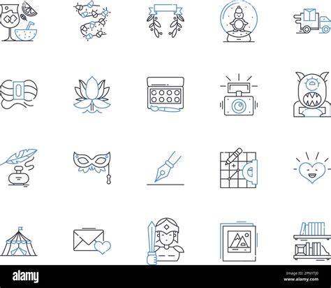 Inventive Approaches Line Icons Collection Innovation Creativity