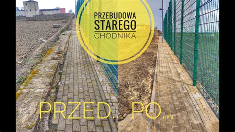 Jak zrobić chodnik z kostki brukowej Ustawianie obrzeży betonowych