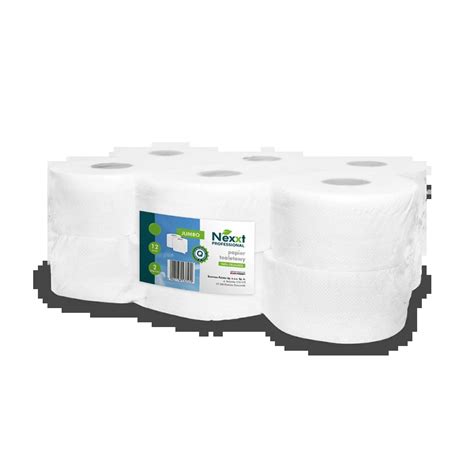 Papier Toaletowy Nexxt Jumbo 2 Warstwowy 100 Celuloza 12 Rolek