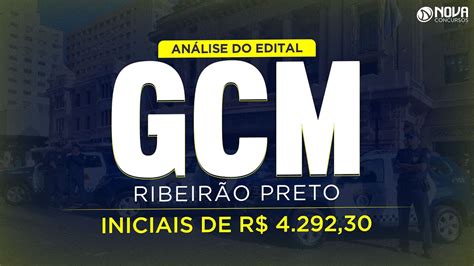 Concurso GCM Ribeirão Preto 2023 análise do edital YouTube