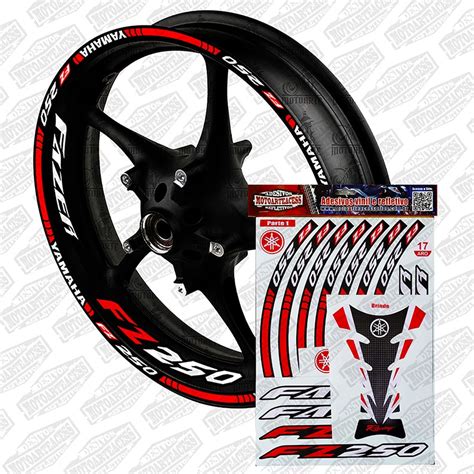 Adesivo Vinil Para Roda Yamaha Fazer Shopee Brasil