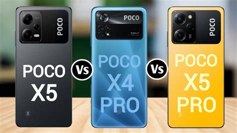 Poco X5 5G Vs Poco X4 Pro 5G Vs Poco X5 Pro 5G Theprtech YouTube