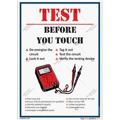Electricity Safety Poster Ideas