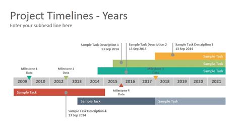 Project Timelines Diagrams PowerPoint Presentation Template