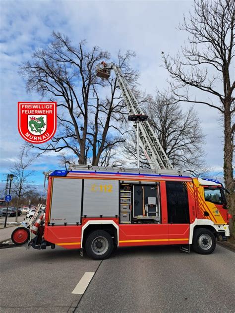 Sturmschäden Freiwillige Feuerwehr Murnau