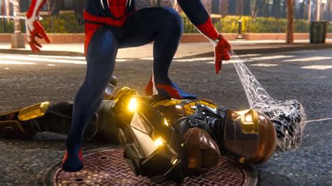 Spider Man Vs Shocker First Fight Marvel S Spider Man Remastered