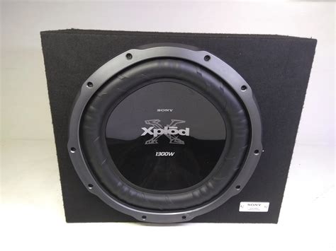 Короб для сабвуфера sony xplod 1300w 92 фото