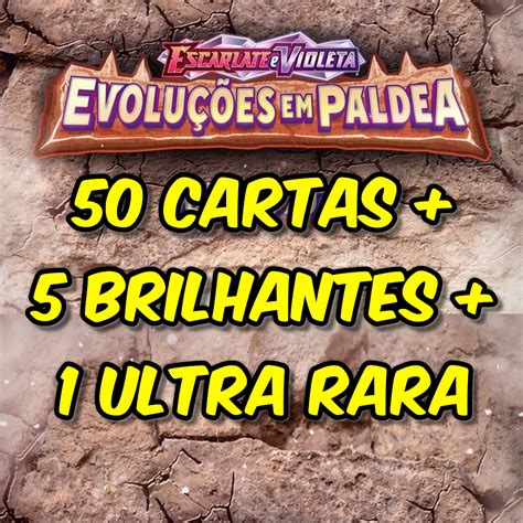 Cole O Pok Mon Evolu Es Em Paldea Cartas Originais