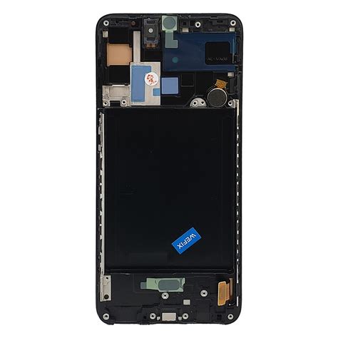 Display Frontal A70 Sm A705 Preto Aro Premium Wefix WEFIX