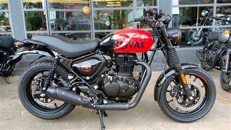 New Royal Enfield Hunter Rebel Red Detailed Walkaround