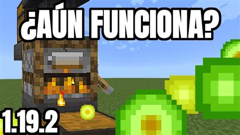 Funciona La Granja De Experiencia Con Hornos Minecraft Bedrock 1 19 2