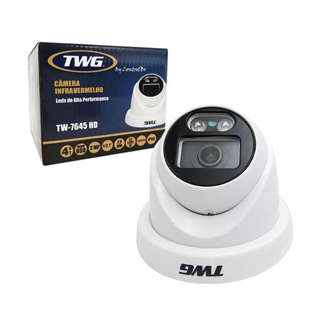 Câmera Dome Twg Tw 7645 HD Full HD 4x1 2mp 1 2 7 KaBuM
