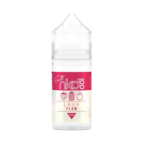 Líquido para Vape Salt Nic Naked Lava Flow Ice 35mg Paradise Vape