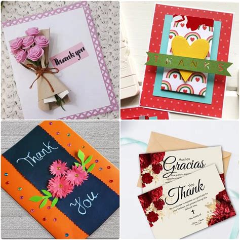 Homemade Diy Thank You Cards Ideas Blitsy