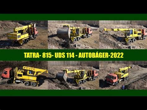TATRA 815 UDS 114 AUTOBÁGER 2022 YouTube