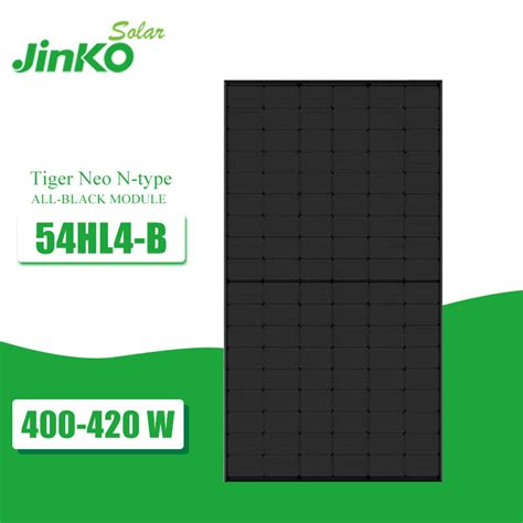 Jinko All Black Solar Panels Jinko N Type Tiger W W W W