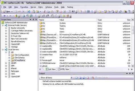 Ldapsoft Ldap Browser Windows Ldap Browser Ldap Client