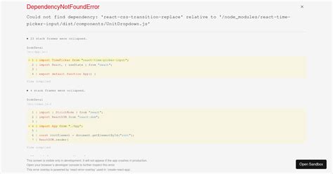 React Time Picker Input Examples Codesandbox