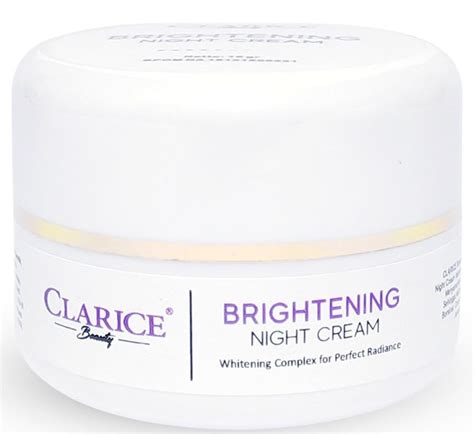 Clarice Beauty Brightening Night Cream Ingredients Explained