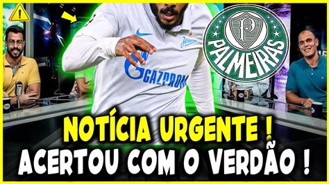 A BOMBA EXPLODIU DOMINGO AGITADO VERDÃO CONFIRMOU CONTRATAÇÃO
