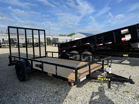 2024 Big Tex Trailers 35SA 12 Utility Trailer Custom Way Trailer