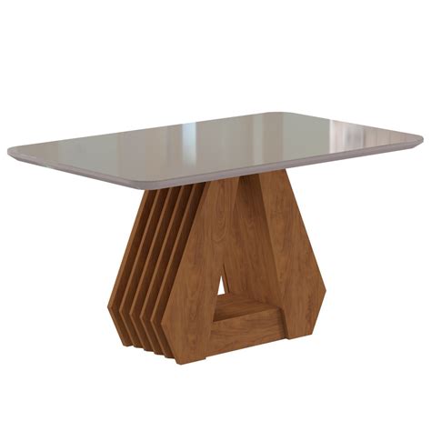 Mesa Para Sala De Jantar Agata X Cm E Cadeiras Clarice Cimol