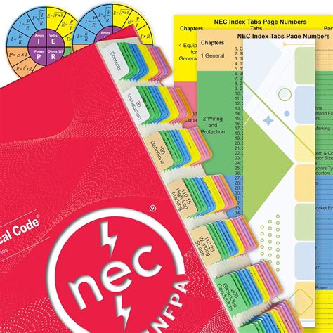 Amazon Nec Code Book Tabs Pcs Nec Tabs Laminated