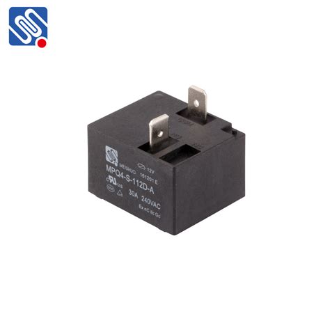 Meishuo Mpq4 S 112D A 20A 10A 240VAC Mini 12V 4pin Relay For Microwave