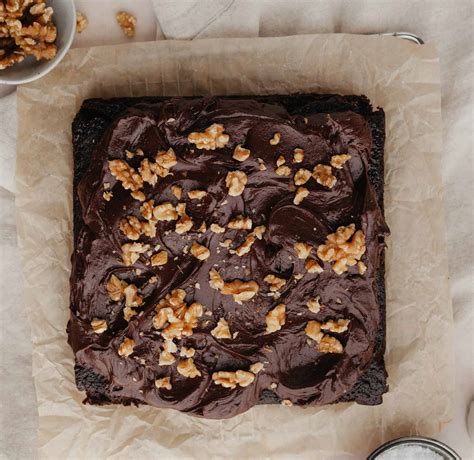 Simple Moist Chocolate Walnut Cake Alpine Ella