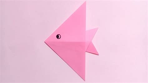 Easy Origami Fish Printable Instructions